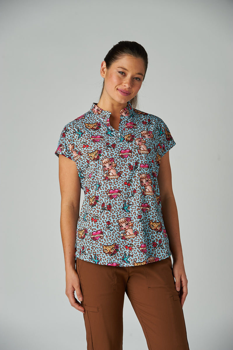 Lady Leopard by Fluff | Artists Series Top – koihappiness