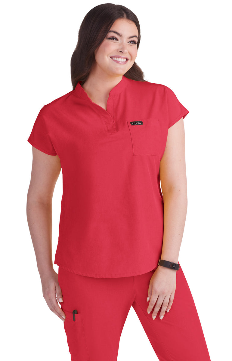 Ari Top Heather Candy Red – koihappiness